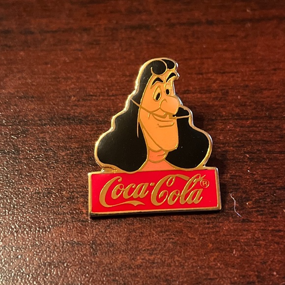 Coca Cola | Accessories | Vintage Disney Cocacola Coke Captain Hook ...